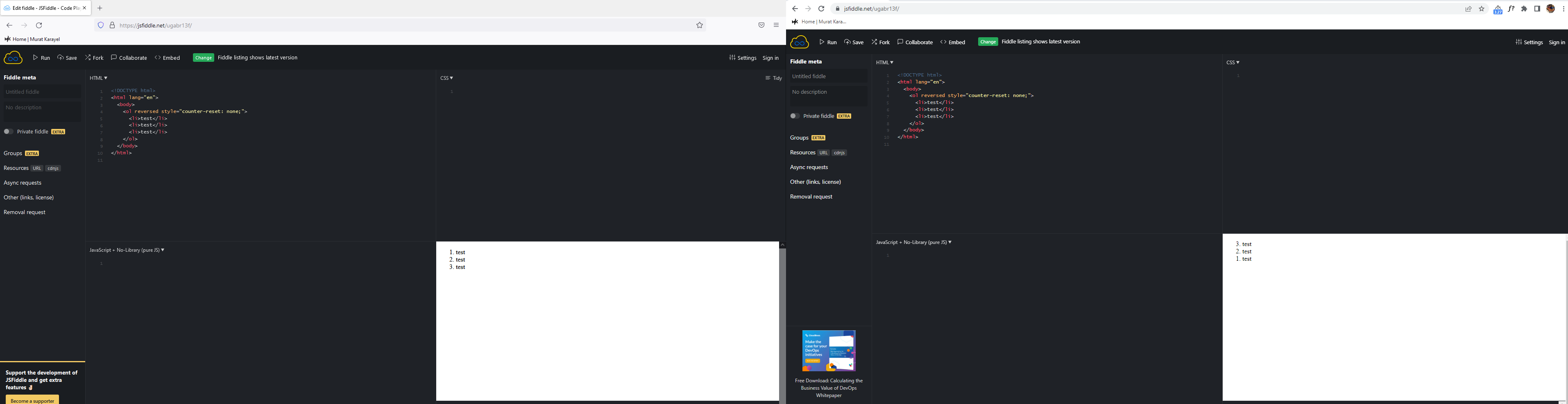 jsfiddle.net - List order is not reversed · Issue #101762 · webcompat/web-bugs · GitHub