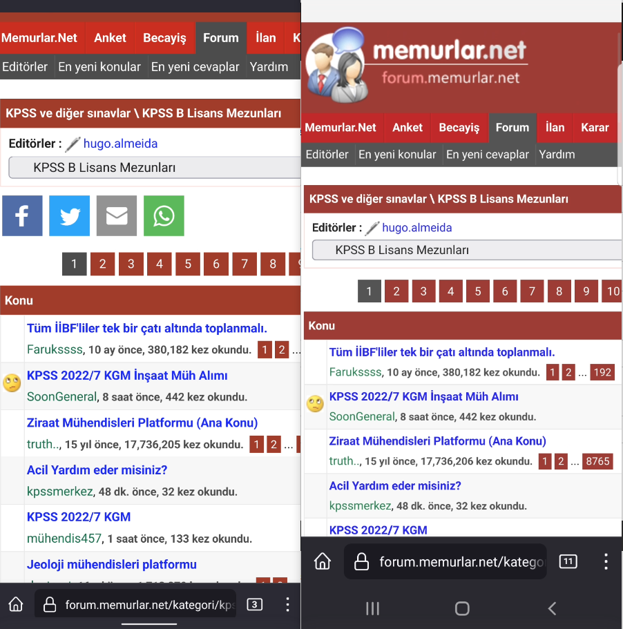 forum.memurlar.net - design is broken · Issue #102495 · webcompat/web-bugs · GitHub