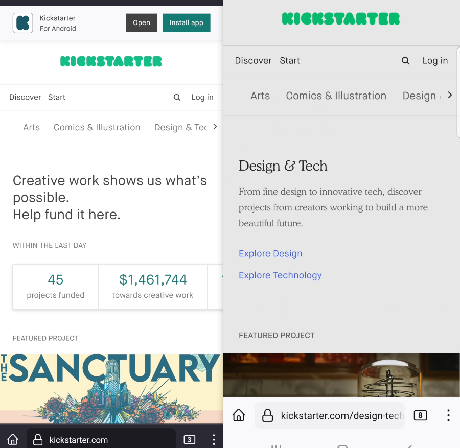 www.kickstarter.com - site is not usable · Issue #104063 · webcompat ...