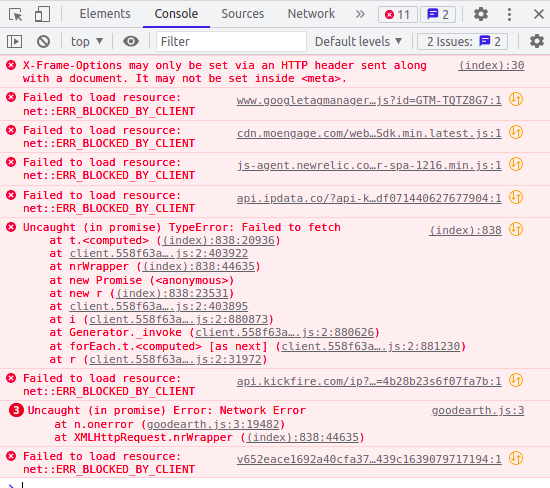 www.goodearth.in - Page content does not load · Issue #105216 · webcompat/web-bugs · GitHub