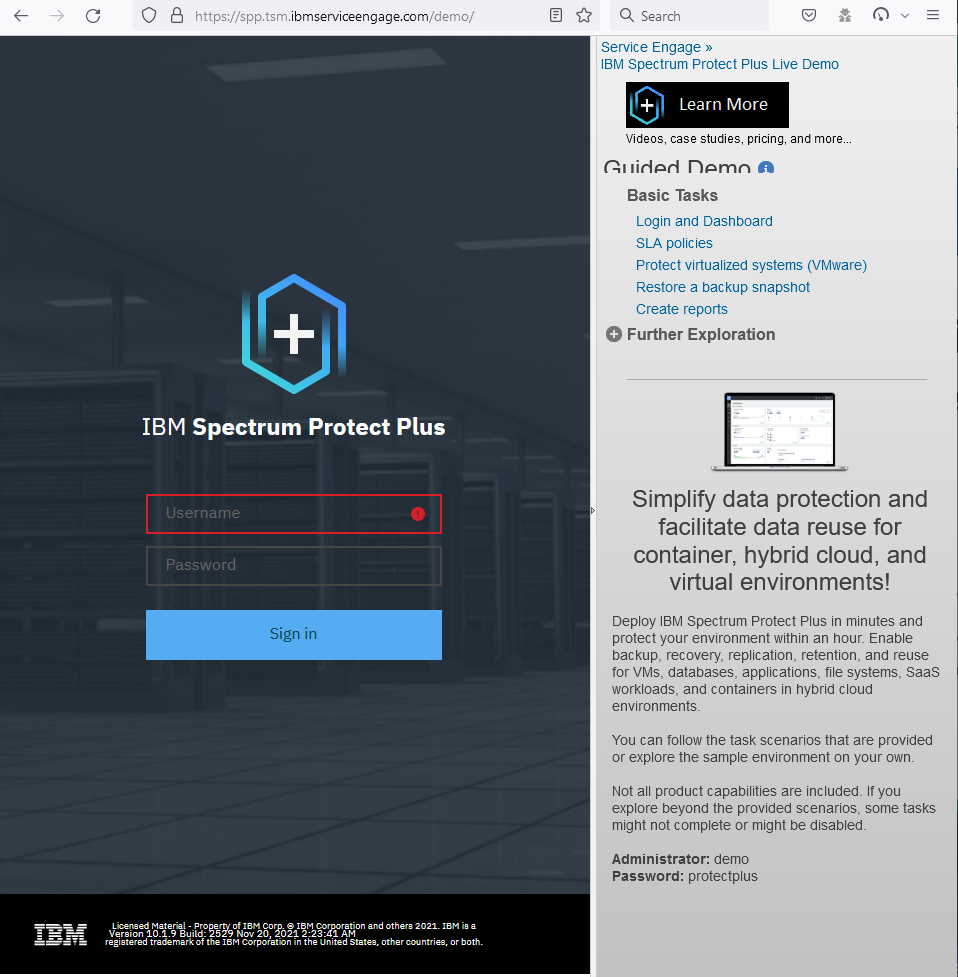 spp.tsm.ibmserviceengage.com - Browser v.100+ is unsupported · Issue #105438 · webcompat/web ...