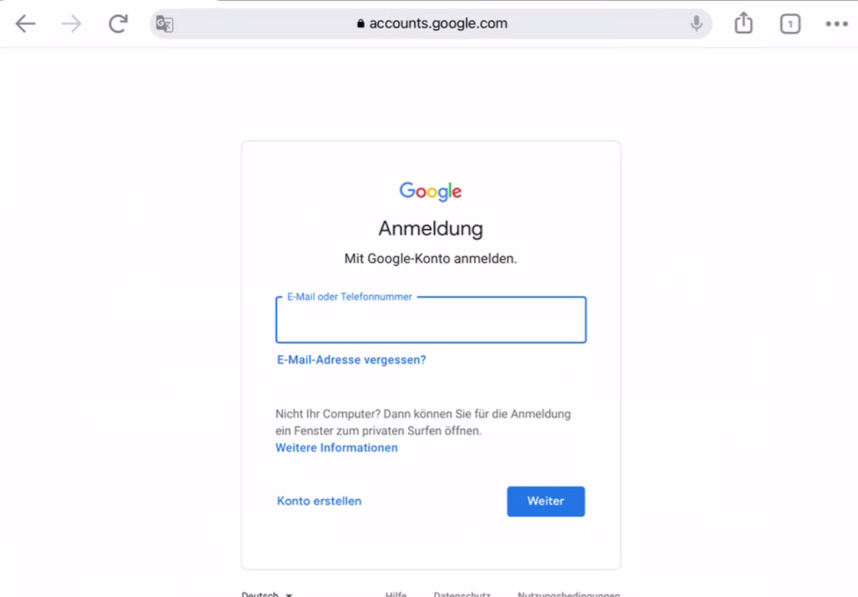 accounts.google.com - Sign in form is not triggered · Issue #89864 · webcompat/web-bugs · GitHub