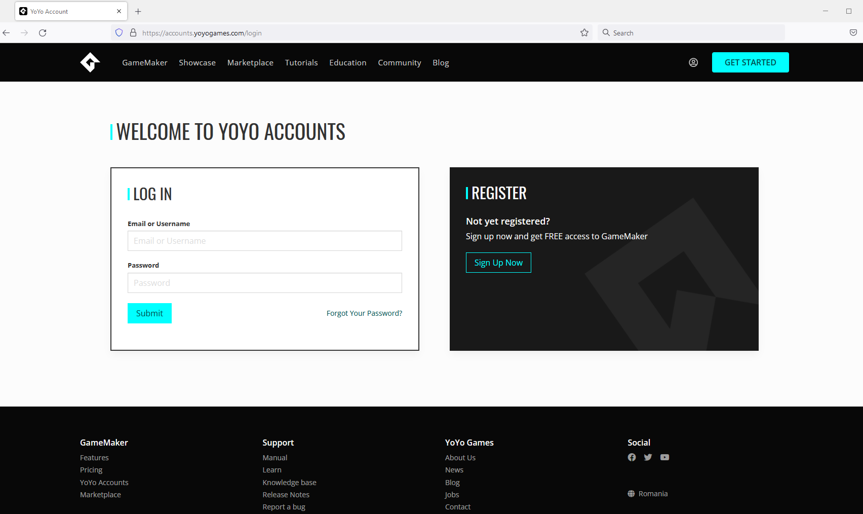 accounts.yoyogames.com - see bug description · Issue #106394 · webcompat/web-bugs · GitHub