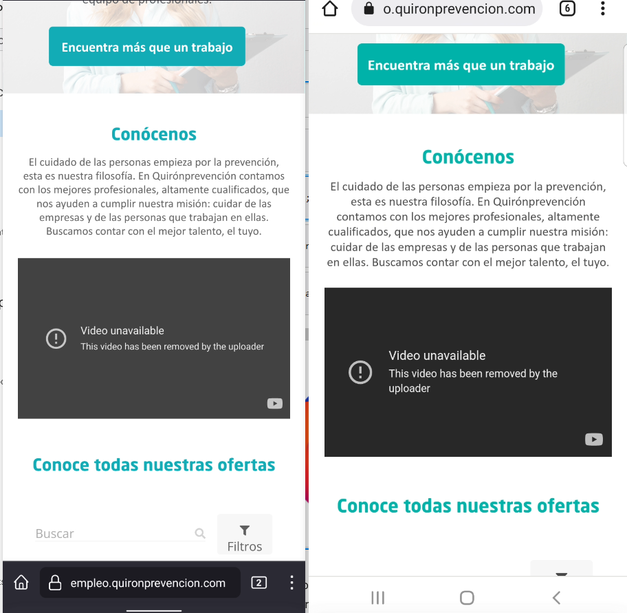 empleo.quironprevencion.com - design is broken · Issue #106386 · webcompat/web-bugs · GitHub