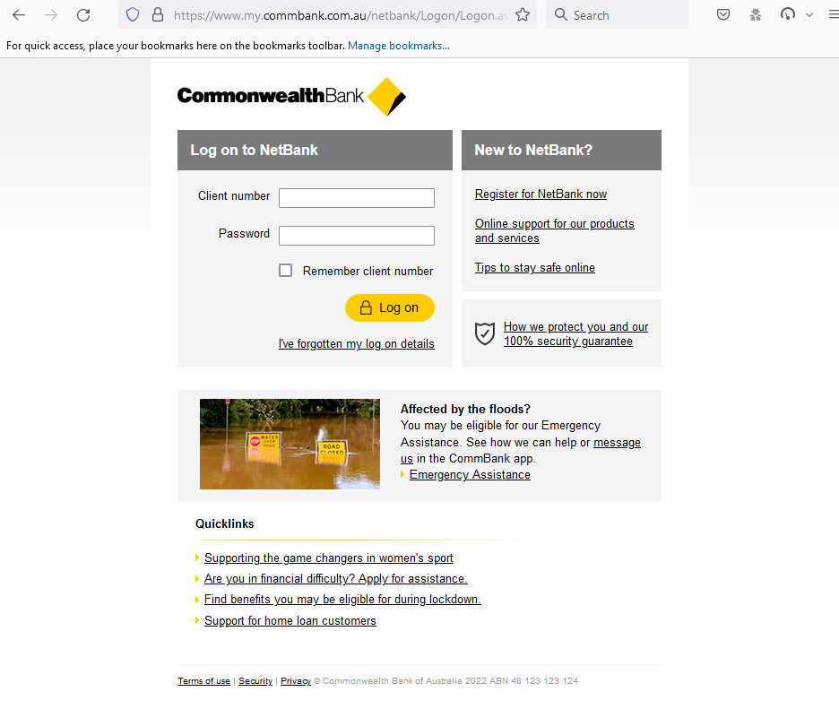 www.my.commbank.com.au - see bug description · Issue #106751 ...