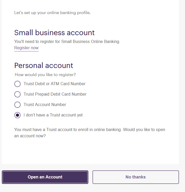 bank.truist.com - site is not usable · Issue #107342 · webcompat/web-bugs · GitHub