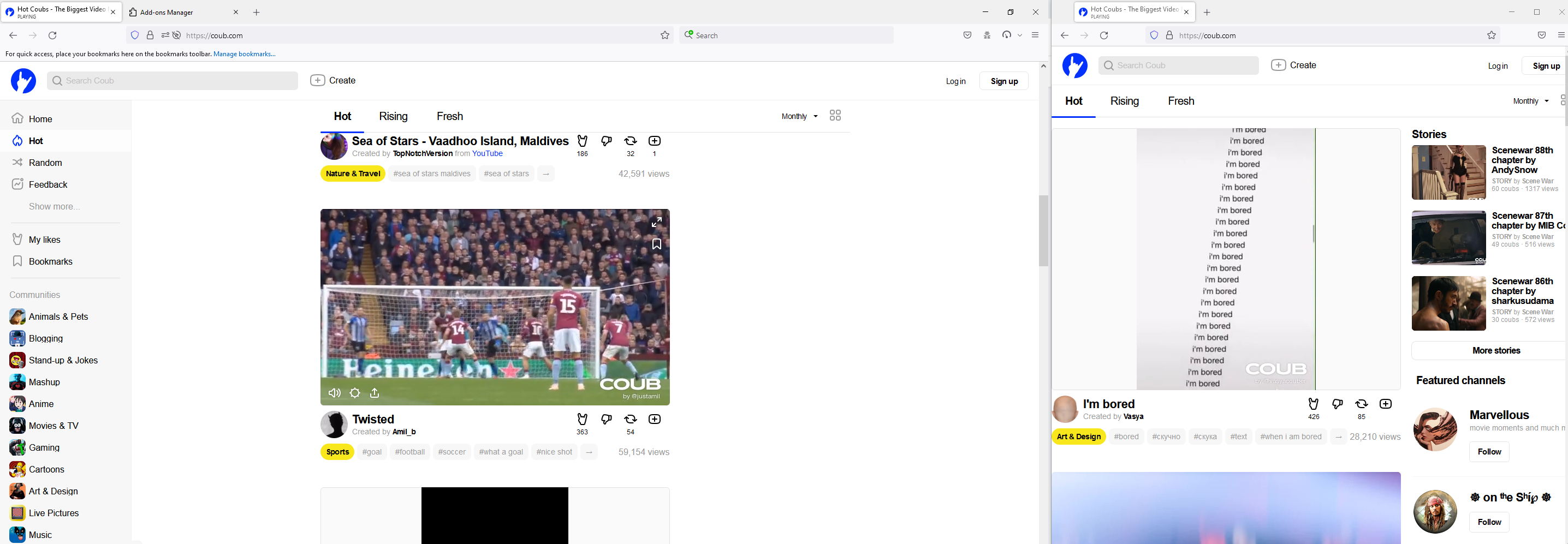 coub.com - video or audio doesn't play · Issue #108186 · webcompat/web-bugs · GitHub