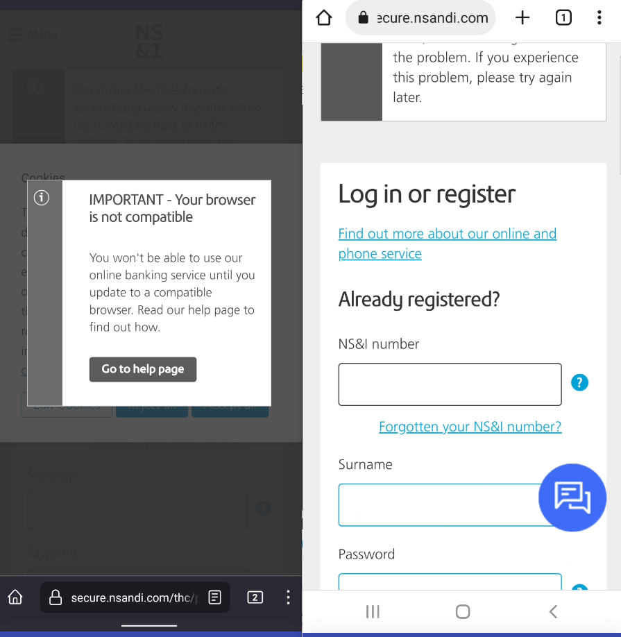 secure.nsandi.com - Firefox is unsupported browser · Issue #108408 ...
