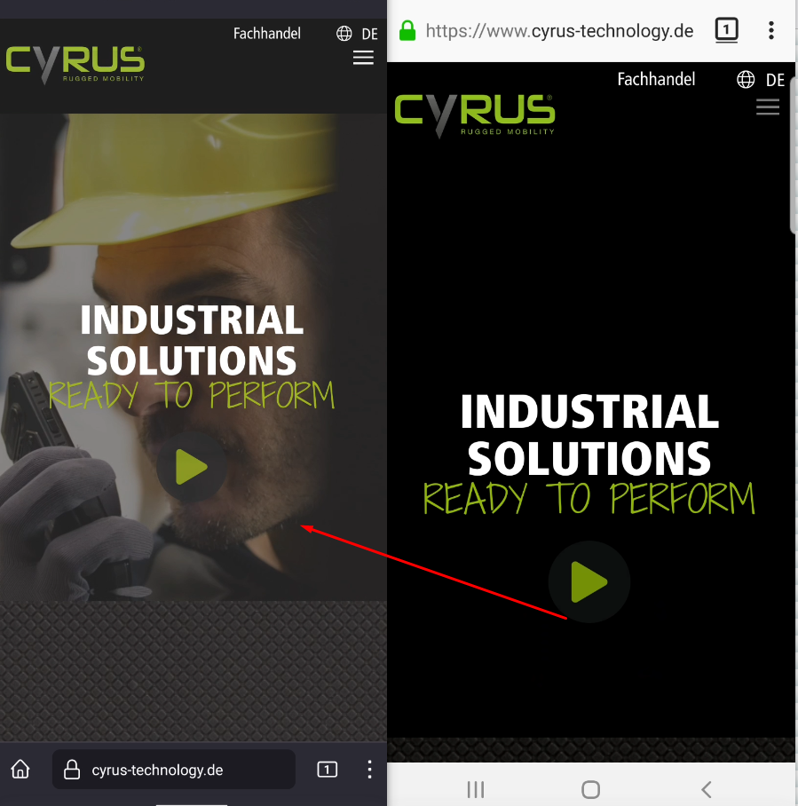 www.cyrus-technology.de - Site is not usable · Issue #108643 · webcompat/web-bugs · GitHub
