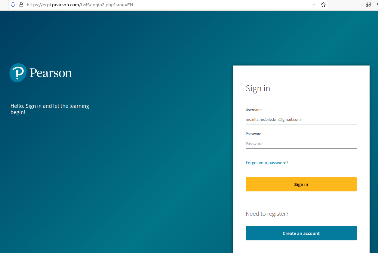 erpi.pearson.com - site is not usable · Issue #109551 · webcompat/web-bugs · GitHub