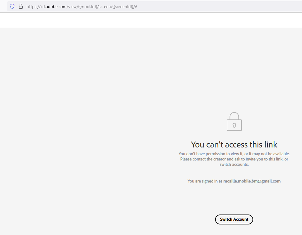 xd.adobe.com - site is not usable · Issue #109749 · webcompat/web-bugs · GitHub