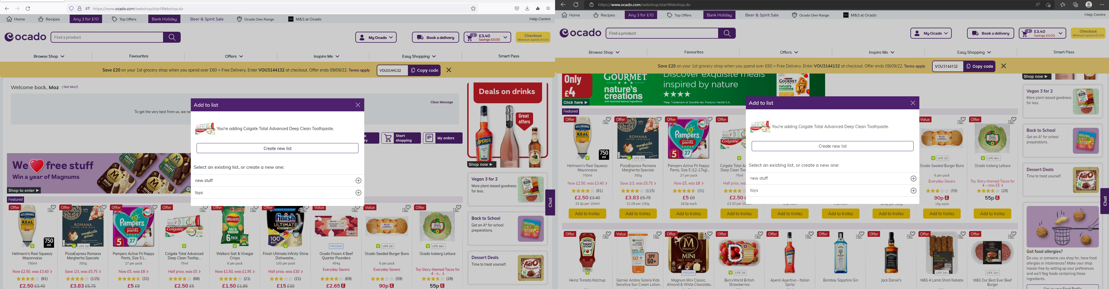 www.ocado.com - see bug description · Issue #109683 · webcompat/web-bugs · GitHub