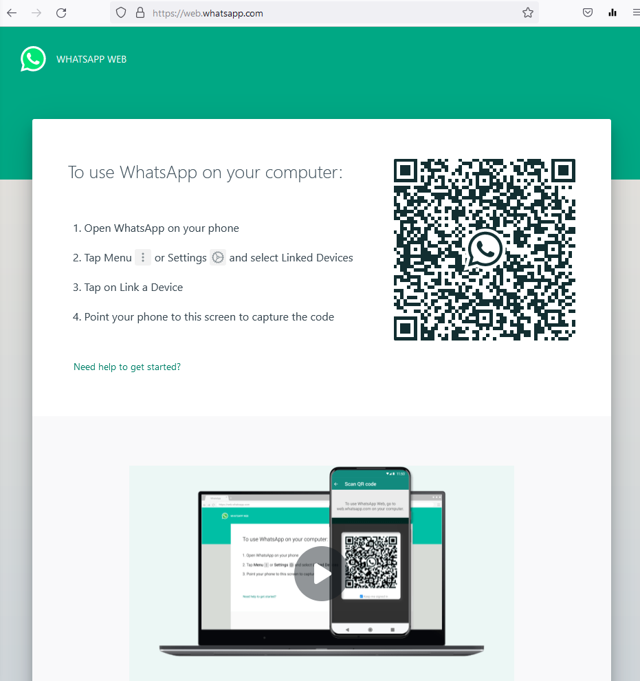 web.whatsapp.com - site is not usable · Issue #110076 · webcompat/web-bugs · GitHub