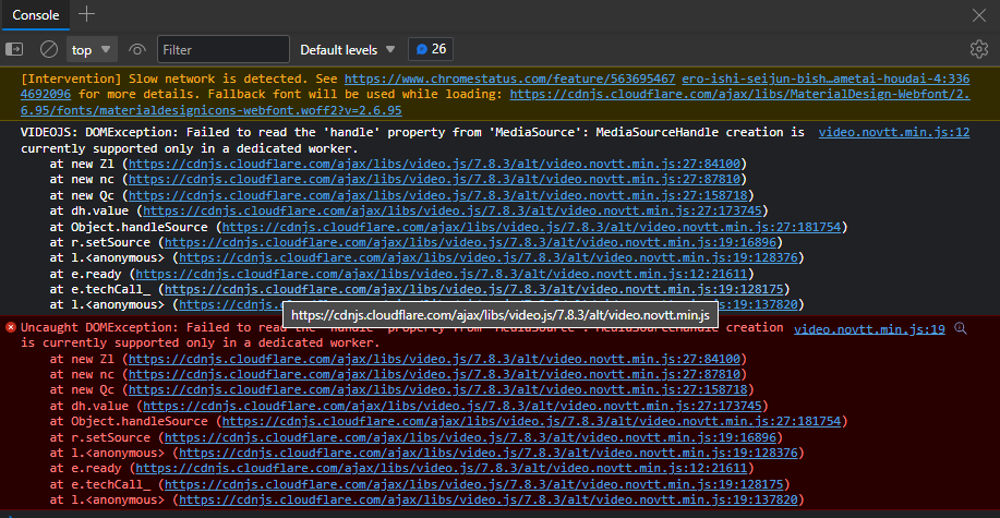 hanime.tv - Video doesn't play · Issue #110285 · webcompat/web-bugs ...