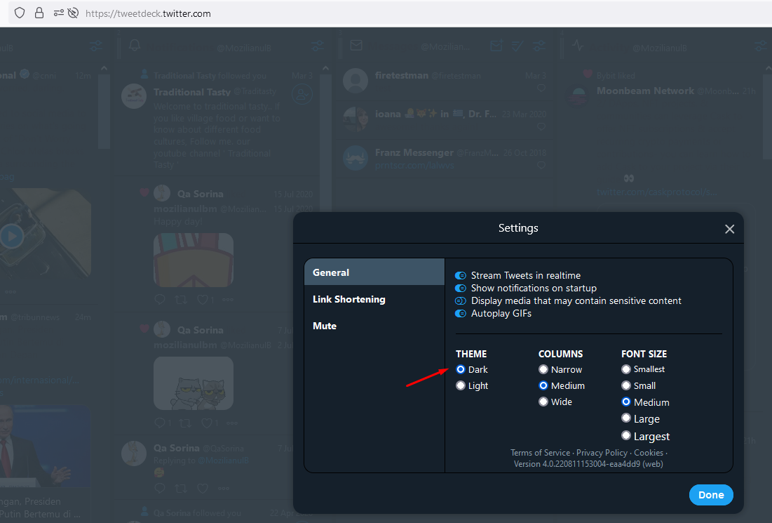 tweetdeck.twitter.com - design is broken · Issue #110478 · webcompat/web-bugs · GitHub