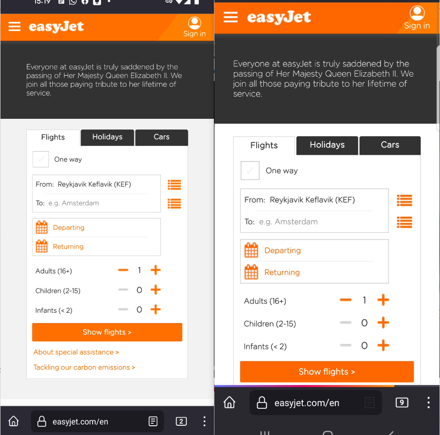 www.easyjet.com - site is not usable · Issue #110846 · webcompat/web-bugs · GitHub