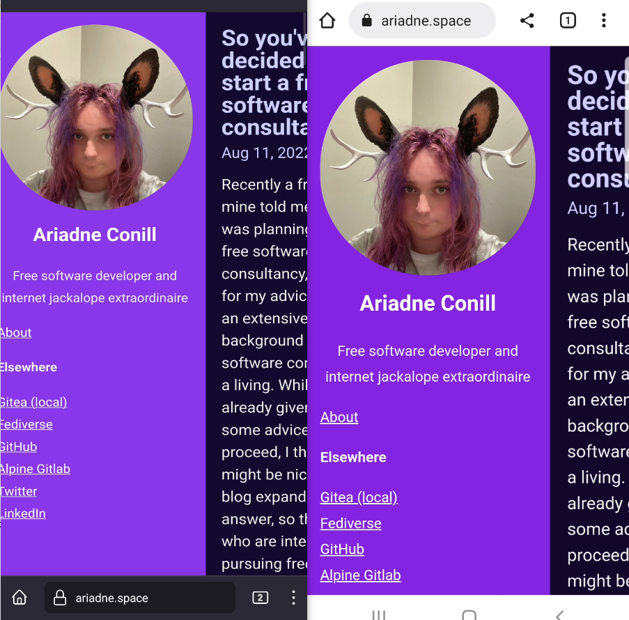 Ariadne Space Design Is Broken · Issue 110852 · Webcompat Web Bugs · Github