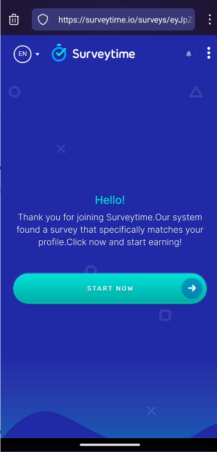 surveytime.io - desktop site instead of mobile site · Issue #110857 · webcompat/web-bugs · GitHub