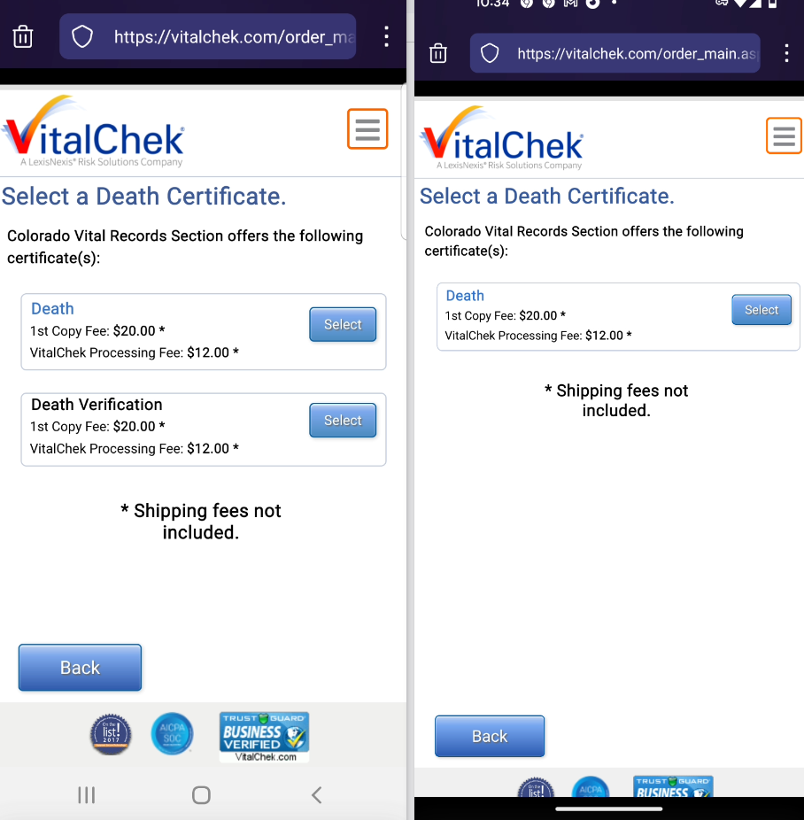 vitalchek.com - site is not usable · Issue #111048 · webcompat/web-bugs · GitHub