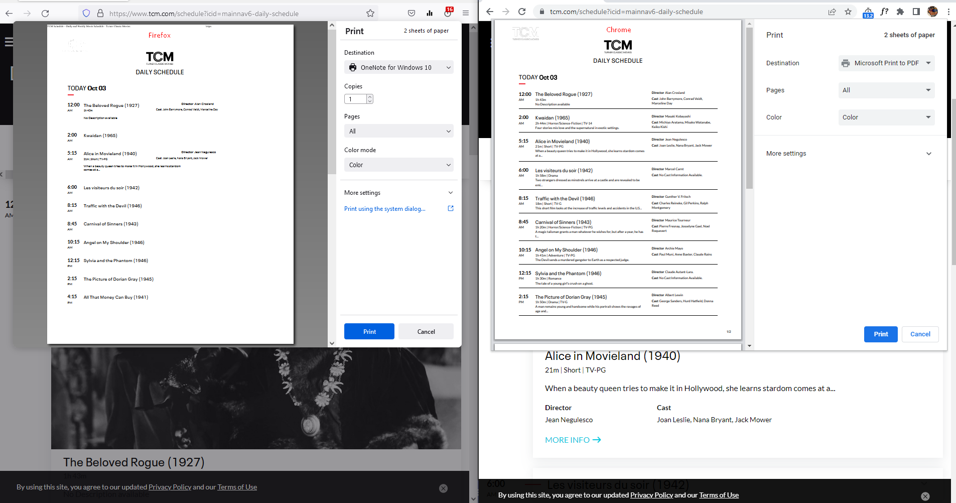 www.tcm.com - "Print" preview displays an incomplete daily schedule · Issue #111651 · webcompat ...