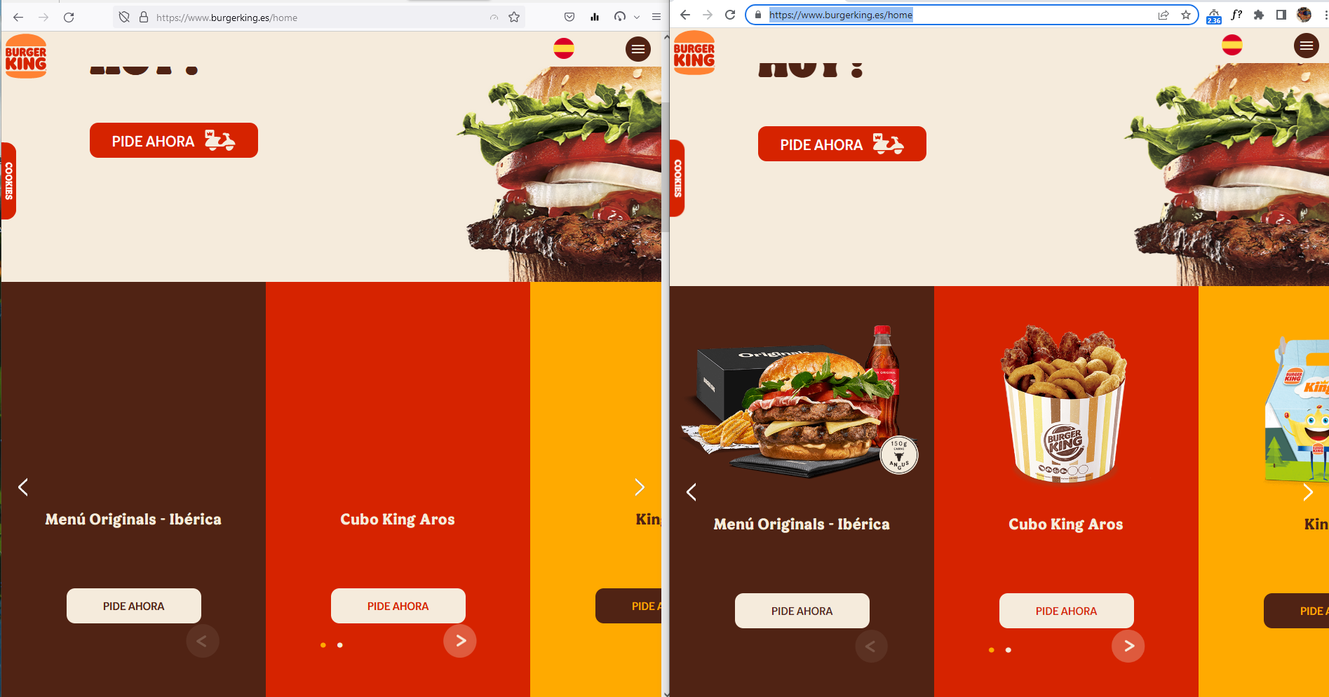 www.burgerking.es - Carousel featured product images don't load · Issue #111677 · webcompat/web ...
