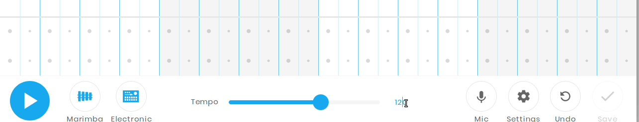 musiclab.chromeexperiments.com - Unable to delete current tempo values ...