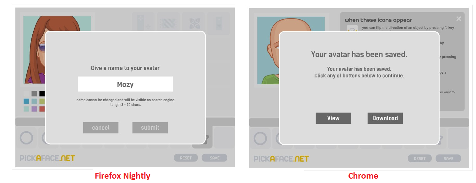 pickaface.net - Unable to save avatar · Issue #20976 · webcompat/web ...