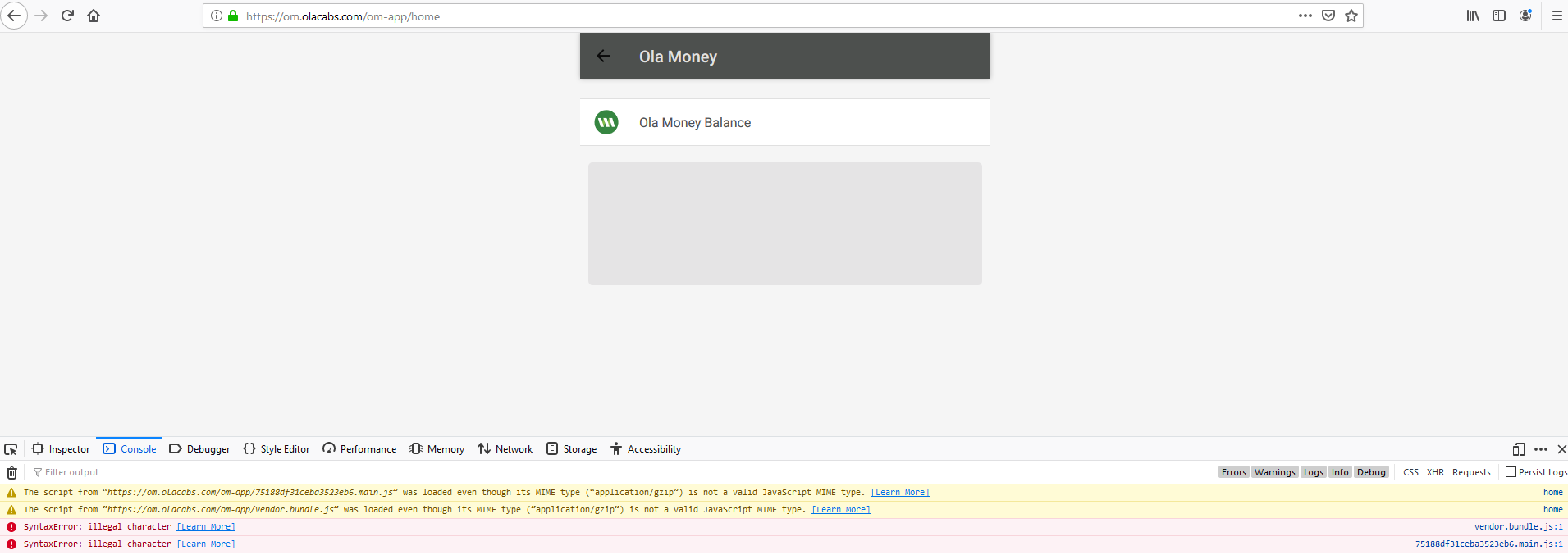 om.olacabs.com - gzipped script files do not get parsed · Issue #18758 · webcompat/web-bugs · GitHub