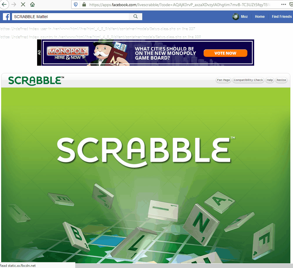 apps.facebook.com - Unable to play Live Scrabble · Issue #38885 ...