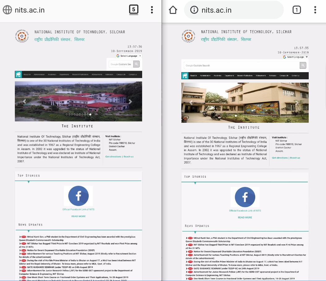 www.nits.ac.in - design is broken · Issue #39796 · webcompat/web-bugs · GitHub
