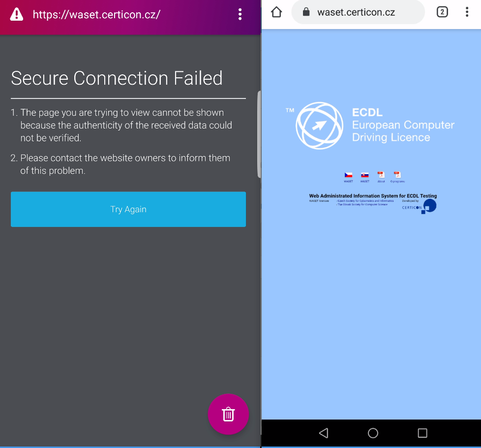 waset.certicon.cz - "Secure Connection Failed" when accessing the site · Issue #44275 ...