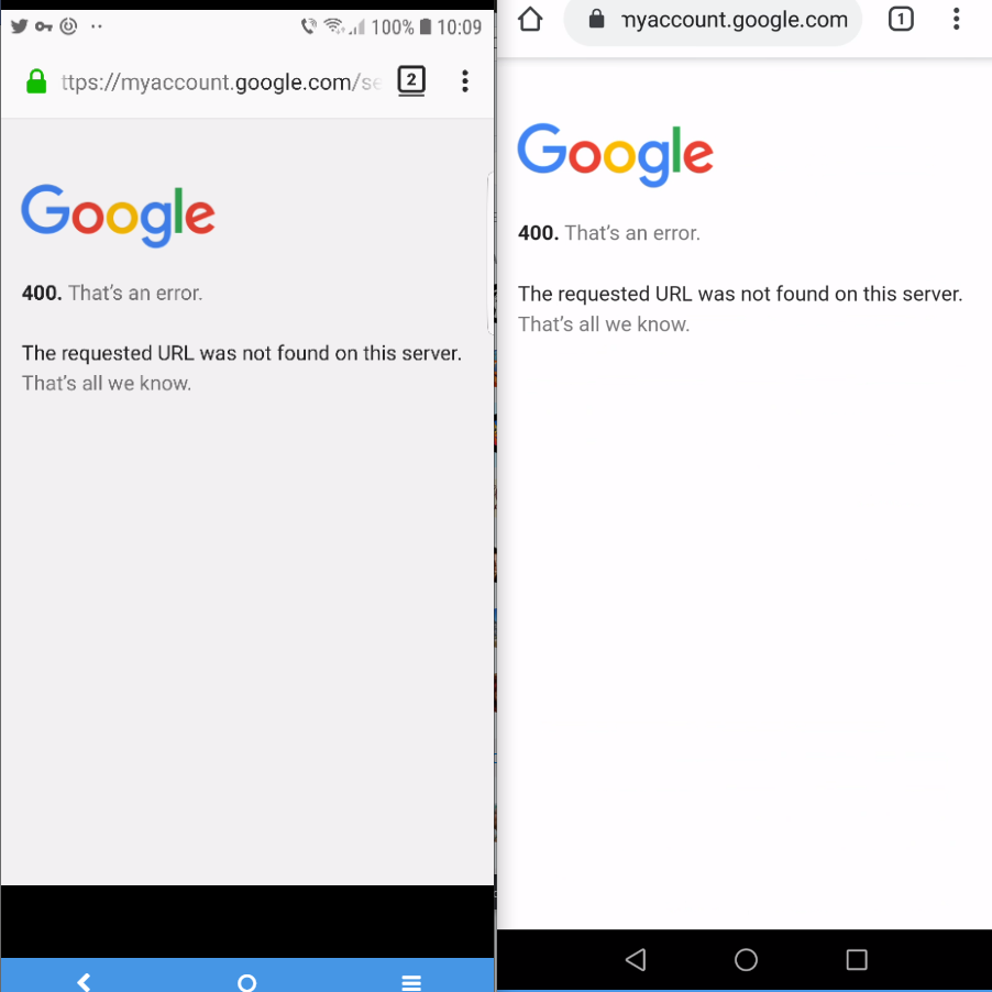 myaccount.google.com - site is not usable · Issue #47675 · webcompat/web-bugs · GitHub