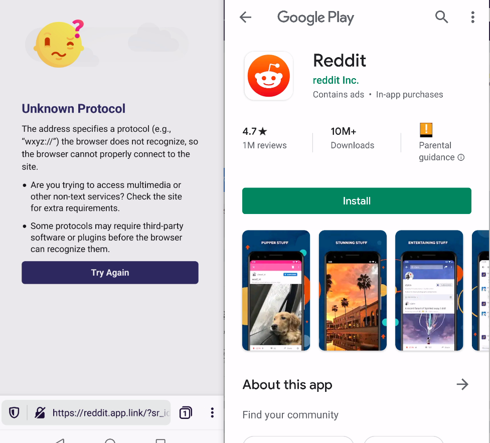 reddit.app.link - see bug description · Issue #48912 · webcompat/web ...