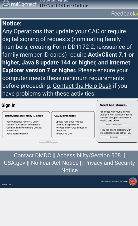 www.dmdc.osd.mil - see bug description · Issue #48969 · webcompat/web ...