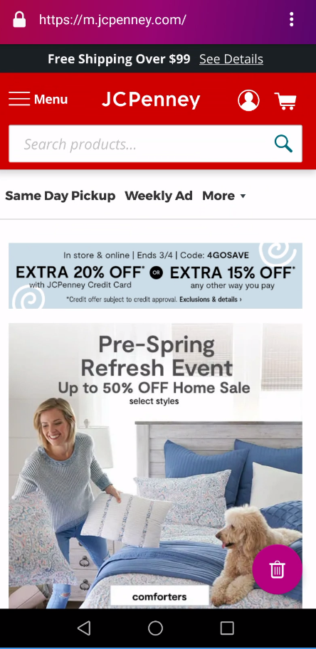 m.jcpenney.com - site is not usable · Issue #49311 · webcompat/web-bugs · GitHub