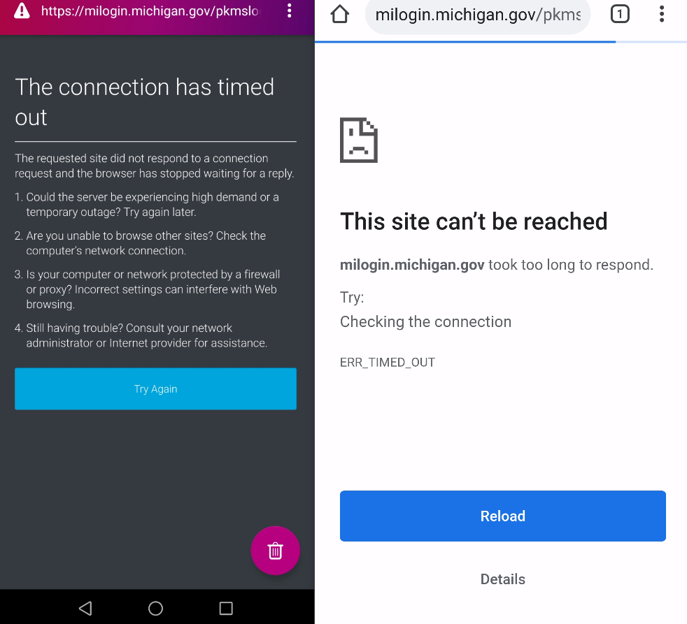 milogin.michigan.gov - site is not usable · Issue #49477 · webcompat ...