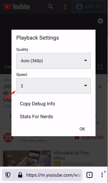 Audio Is Broken When Playing The Video In 2x Speed · Issue 50534 · Webcompat
