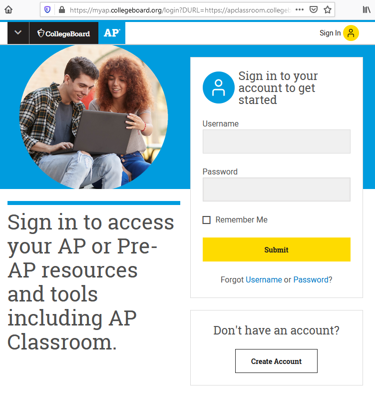 apclassroom.collegeboard.org - site is not usable · Issue #51361 ...
