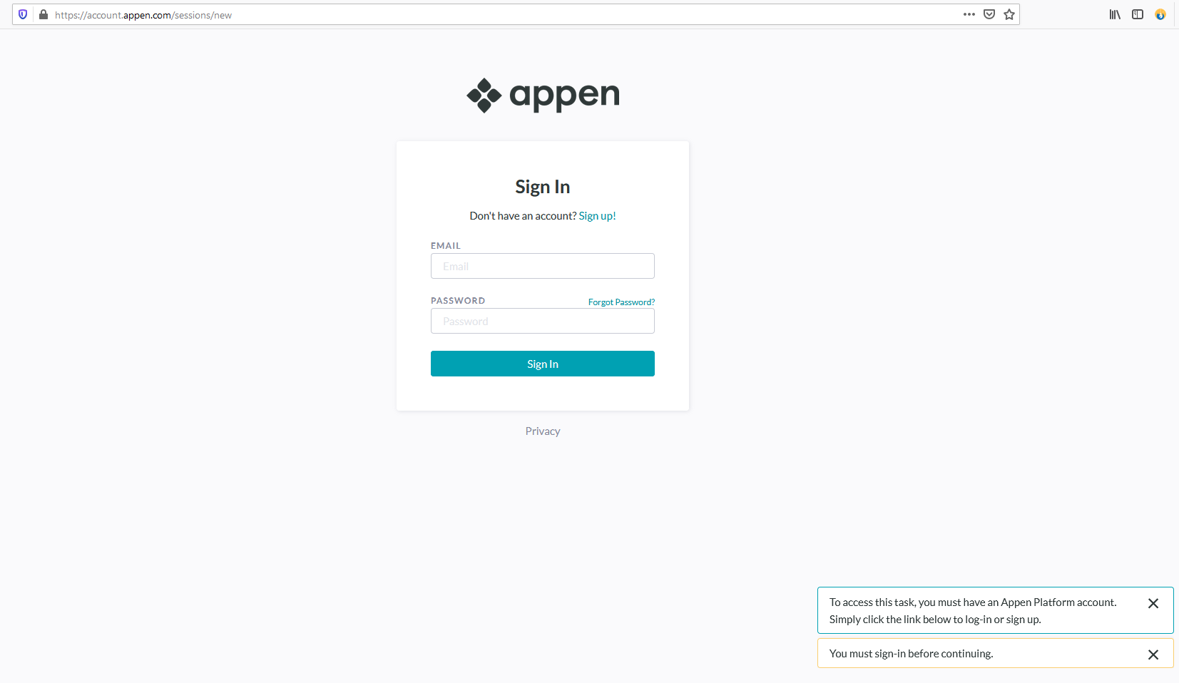 view.appen.io - design is broken · Issue #52223 · webcompat/web-bugs · GitHub