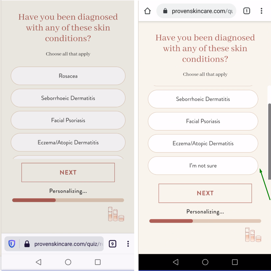 Unable To View Full List Of Multiple Choice Options · Issue 52813 