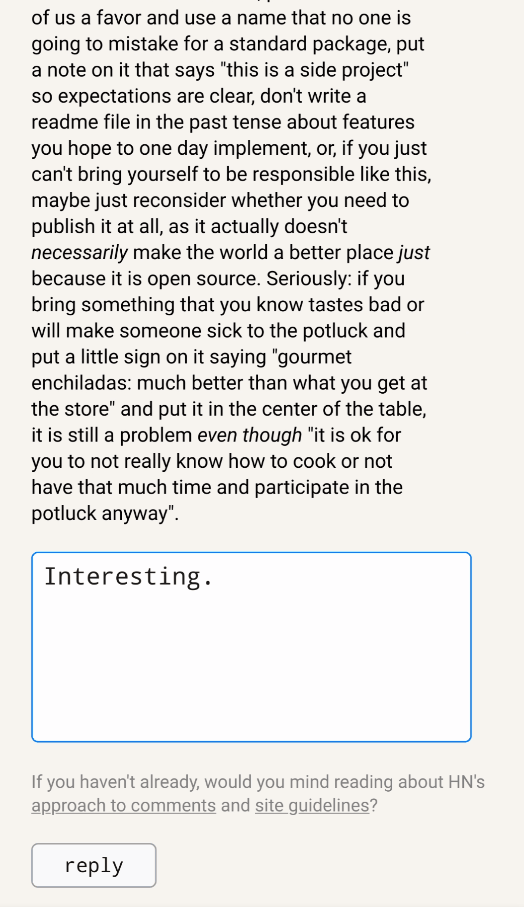 news.ycombinator.com - site is not usable · Issue #53024 · webcompat/web-bugs · GitHub