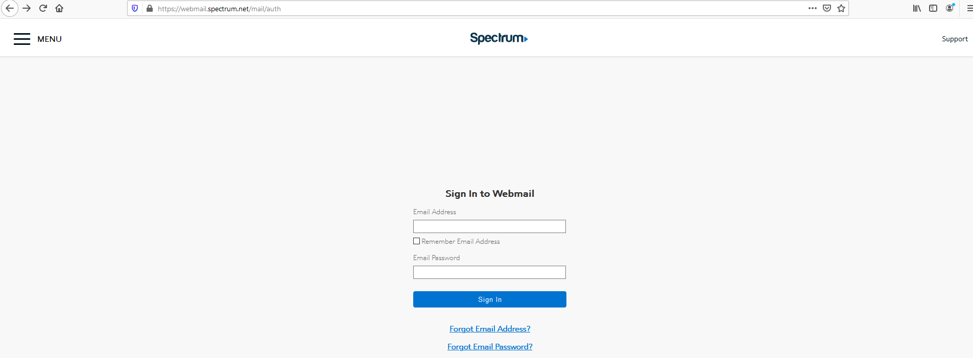webmail.spectrum.net - site is not usable · Issue #53784 · webcompat/web-bugs · GitHub