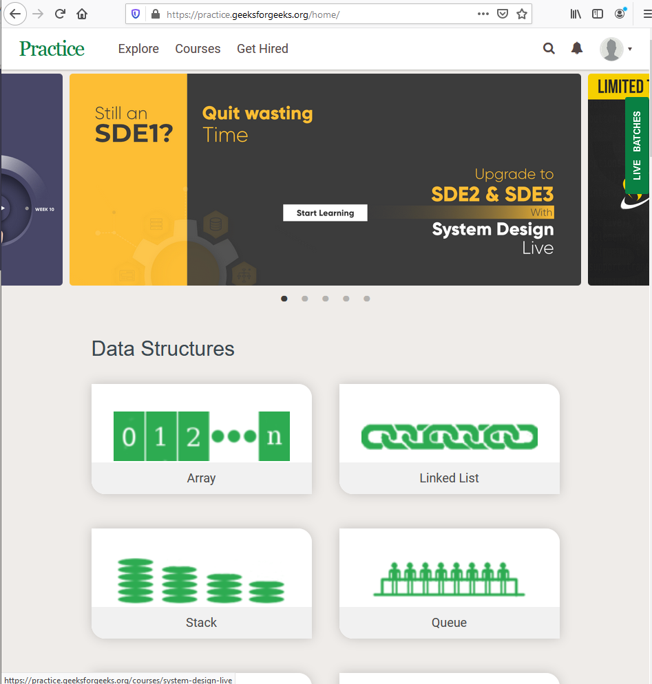 practice.geeksforgeeks.org - see bug description · Issue #55255 ...
