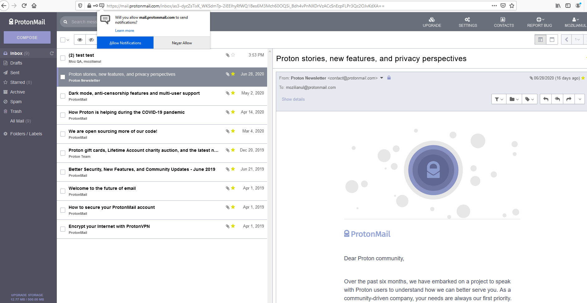 mail.protonmail.com - site is not usable · Issue #55433 · webcompat/web-bugs · GitHub