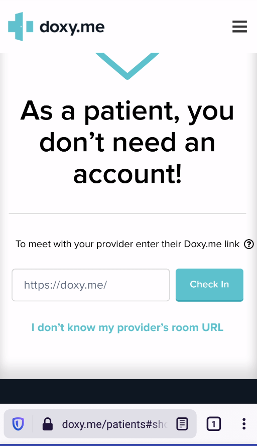 doxy.me - see bug description · Issue #55404 · webcompat/web-bugs · GitHub