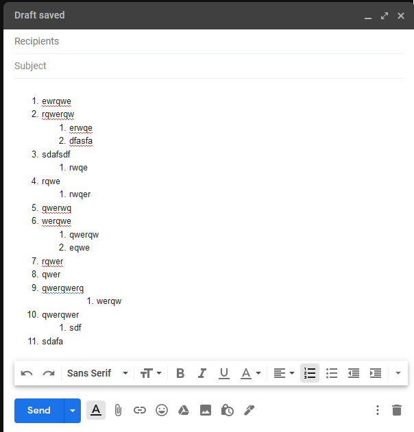 mail.google.com - Incorrect numbered list indenting · Issue #49332 ...