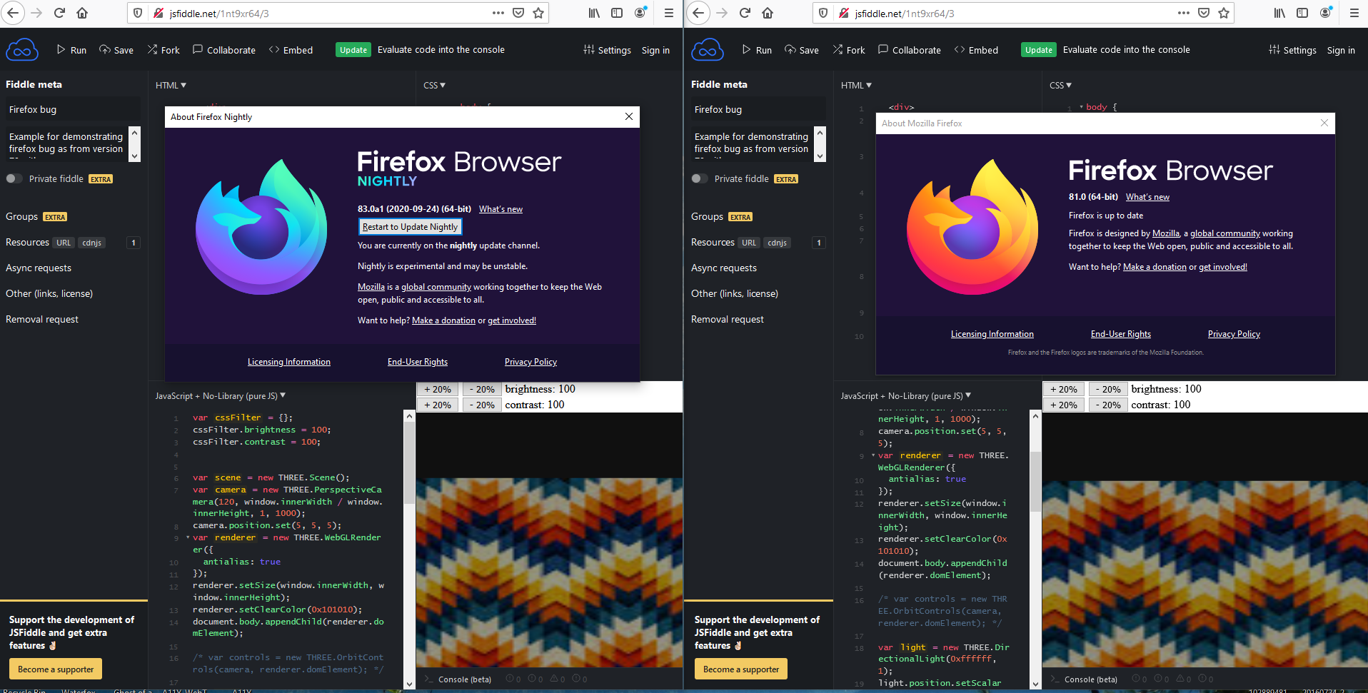 jsfiddle.net - see bug description · Issue #58794 · webcompat/web-bugs · GitHub