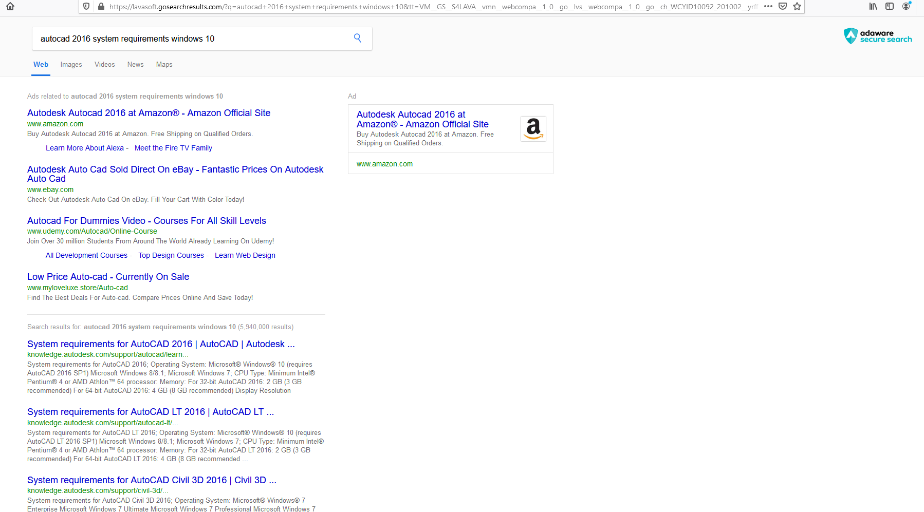 lavasoft.gosearchresults.com - site is not usable · Issue #59158 · webcompat/web-bugs · GitHub