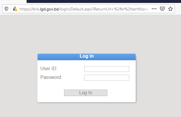 bris.lgd.gov.bd - "Secure connection failed" when accessing the site ...