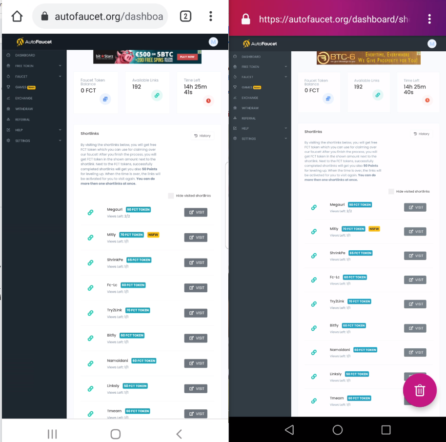 autofaucet.org - desktop site instead of mobile site · Issue #59635 · webcompat/web-bugs · GitHub